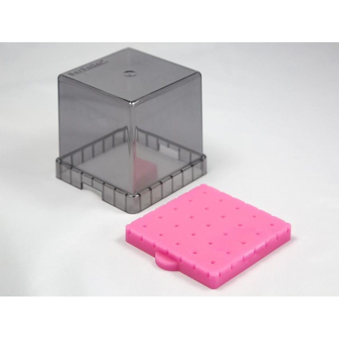 Dental Bur stand , with lid bur butler