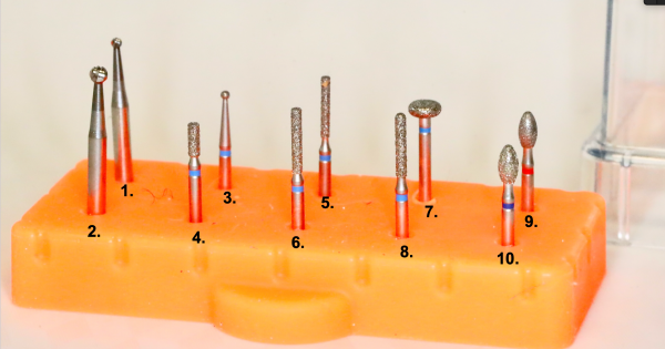 Dental Restorative 10 Bur Kit